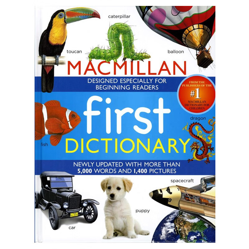 【中图原版】MACMILLAN 1ST DICTIONARY 麦克米伦儿童英文图解字典词典 英文原版绘本 进口儿童学习插图