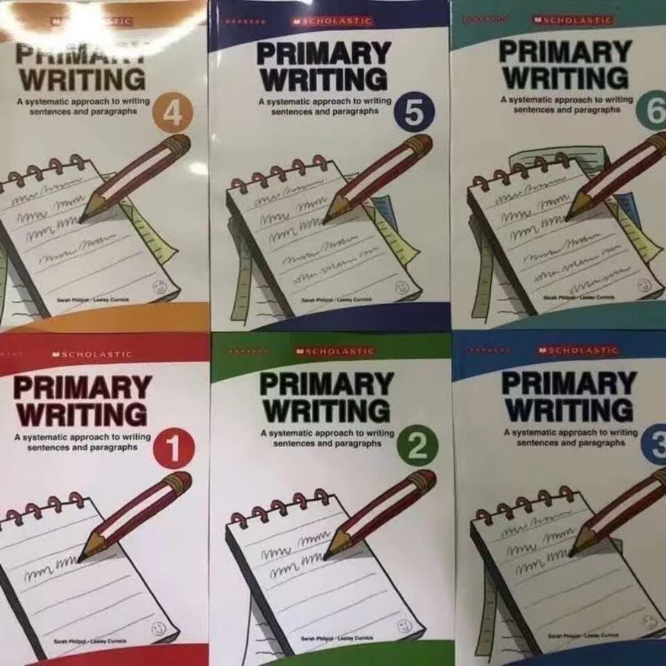 学乐PrimaryWriting全系列共6册写作方法和技巧