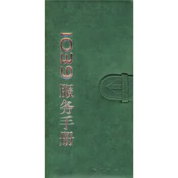 1039服务手册 王彤 编【书】
