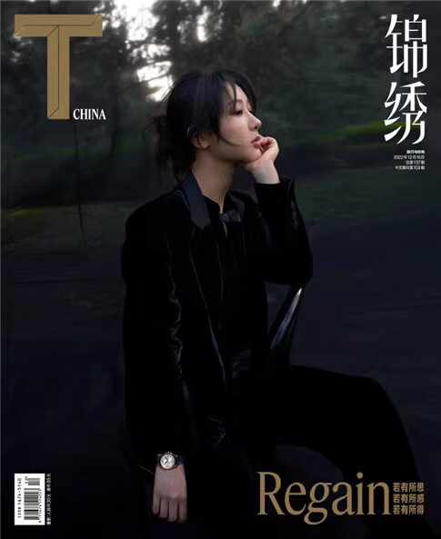 【现货速发】T锦绣（原T风尚志）杂志2022年12月总第137期 陈伟霆 [单本]2022年12月 杨紫封面