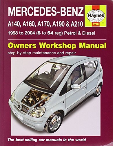 Mercedes-Benz A-Class Petrol & Diesel (98 - 04) Haynes Repair Manual