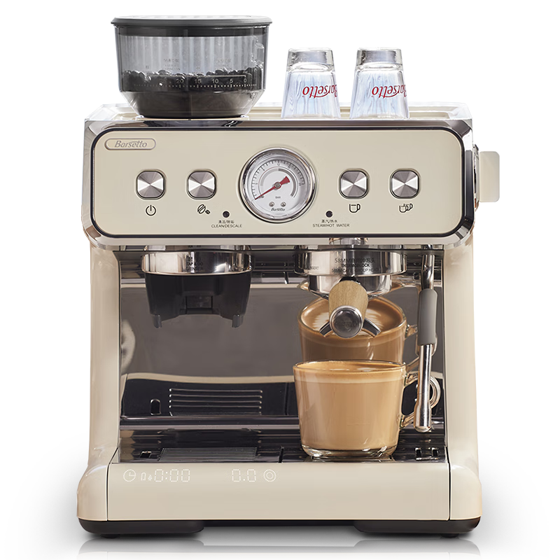 意式咖啡机选购指南，一体机、分体机、锅炉、加热块一文全读懂（马克西姆/百胜图/格米莱/咖佰士/）_半自动咖啡机_什么值得买