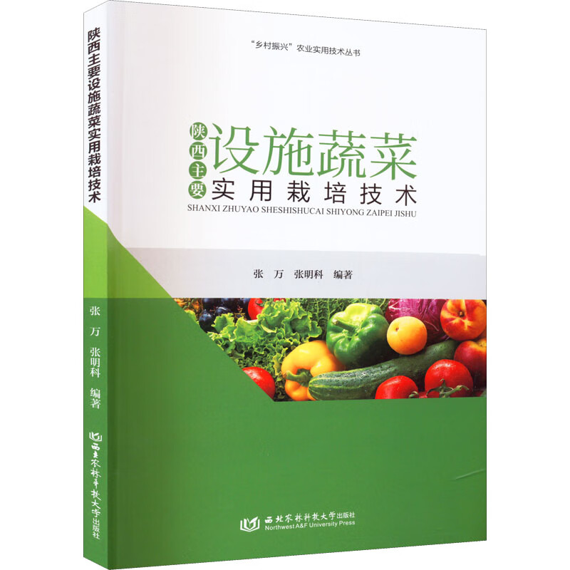 陕西主要设施蔬菜实用栽培技术 图书