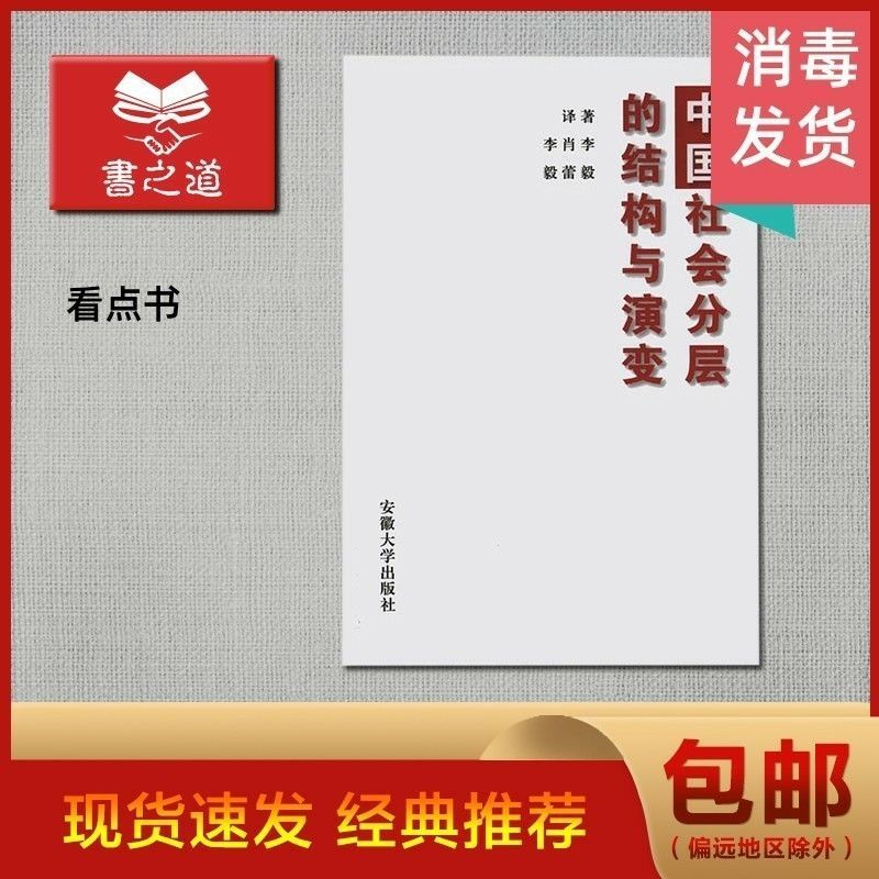 中国社会分层的结构与演变 李毅 安徽大学 2008年 现货