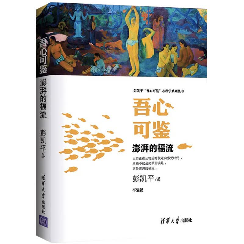 吾心可鉴 澎湃的福流 便携式平装版 彭凯平 积极心理学系列丛书 彭凯平福流之作 福流一种美妙的心理状态心理学书籍 清华大学出版