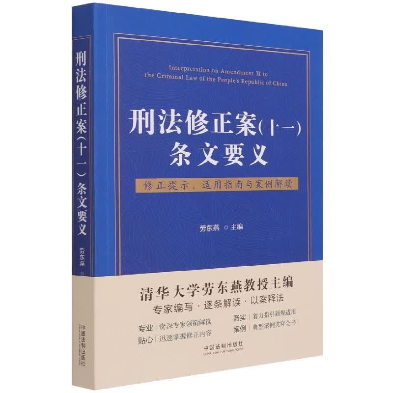 刑法修正案<十一>条文要义(修正提示适用指南与案例