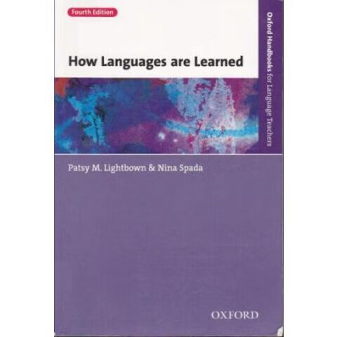 How Languages are Learned Oxford 纸质版实体书