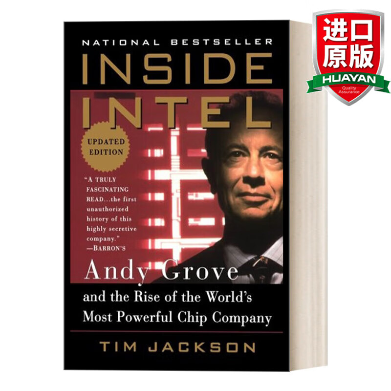 Inside Intel 英文原版 英特尔内幕 安德鲁·格鲁夫与全球强大的芯片公司的崛起 传记 Tim Jackson 英文版 进口英语原版书籍