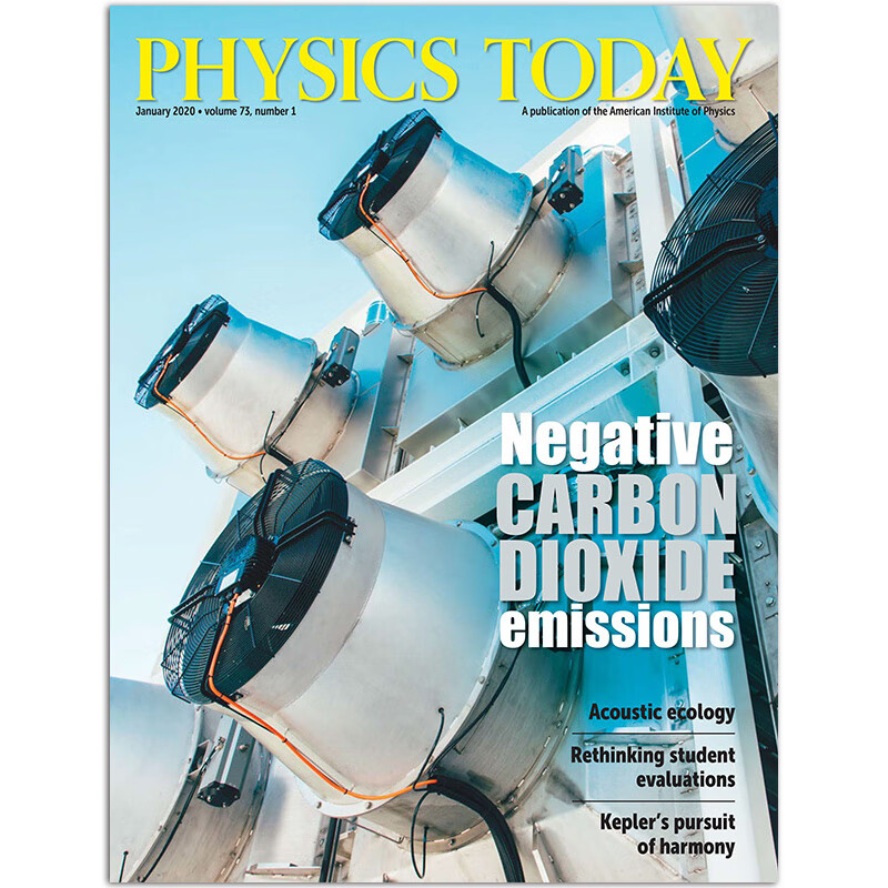 【单期可选】Physics Today 今日物理学杂志 2020/21/22年月刊 2020年1月刊
