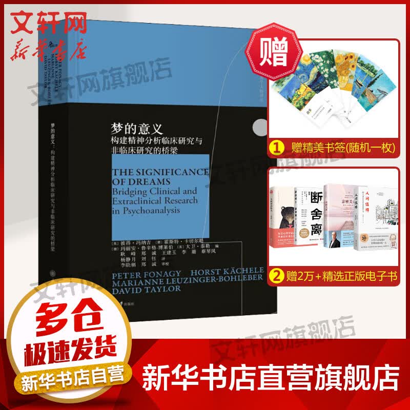 梦的意义 构建精神分析临床研究与非临床研究的桥梁 图书