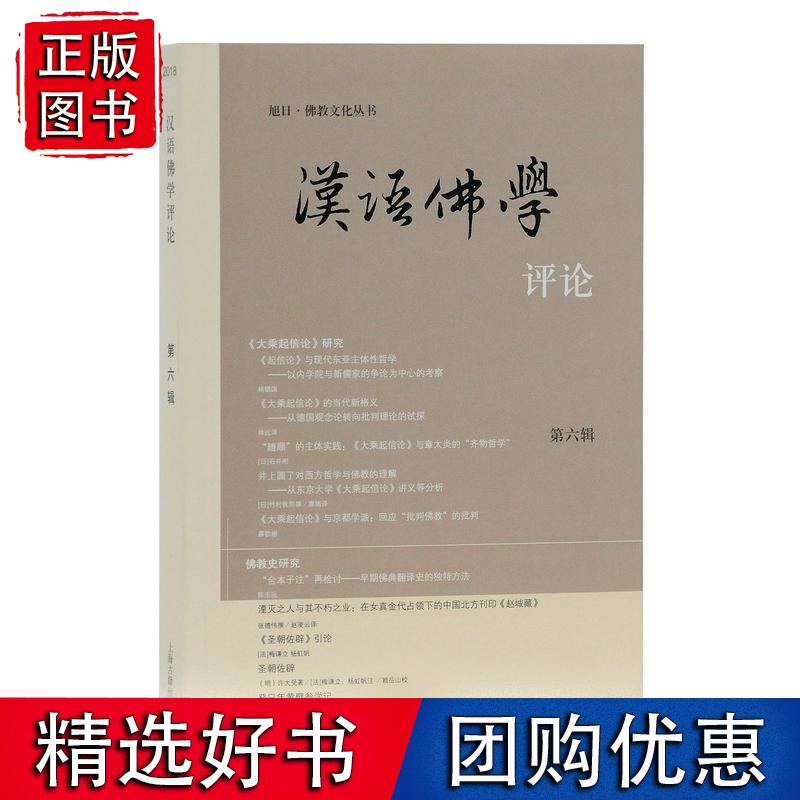 【速发】汉语佛学评论（第六辑）