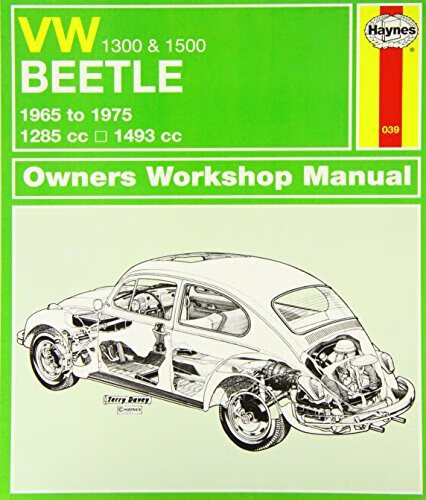 VW Beetle 1300 & 1500 (65 - 75) Haynes Repair Manual