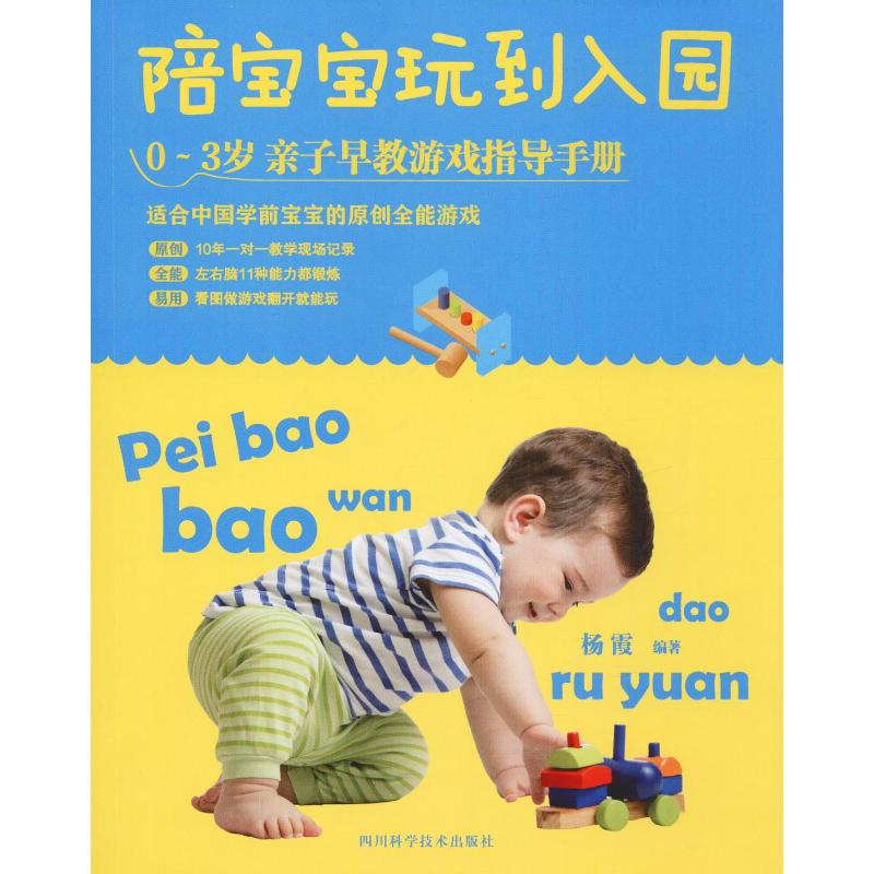陪宝宝玩到入园 杨霞 书籍