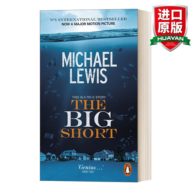 The Big Short 英文原版 大空头 迈克尔 刘易斯 好莱坞同名电影原著小说 英版 英文版 进口英语原版书籍