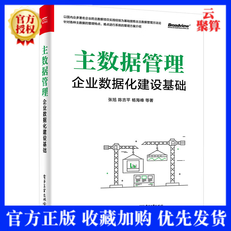 2021新书 主数据管理:企业数据化建设基础 张旭 主数据管理书籍 主数据定义建模主数据管理标准流