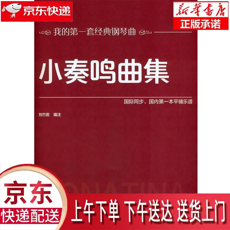 【新华畅销图书】小奏鸣曲集 刘竹君 北京师范大学出版社