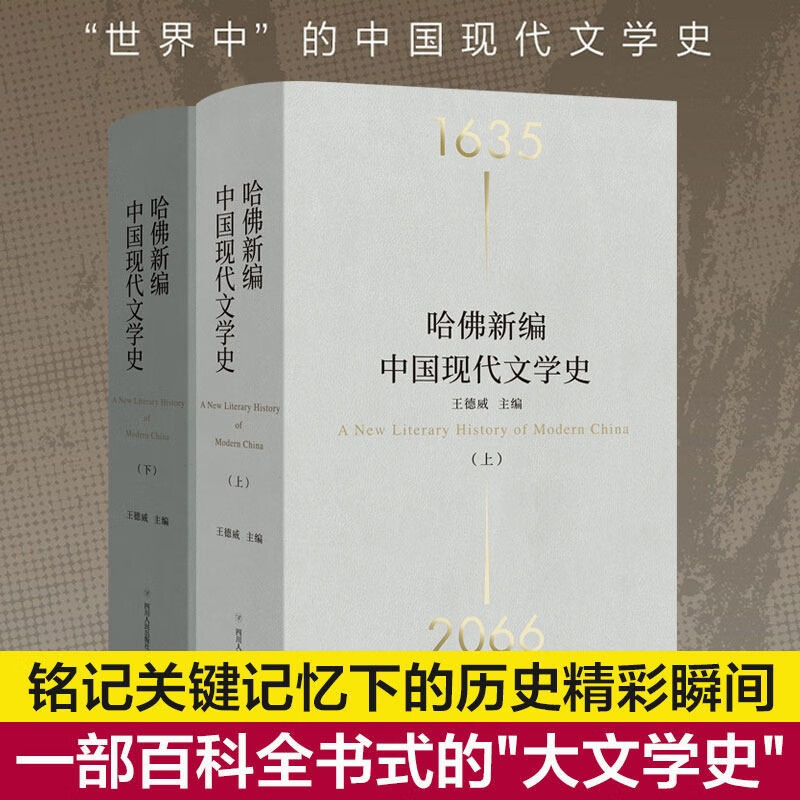 哈佛新编中国现代文学史 王德威著 新书