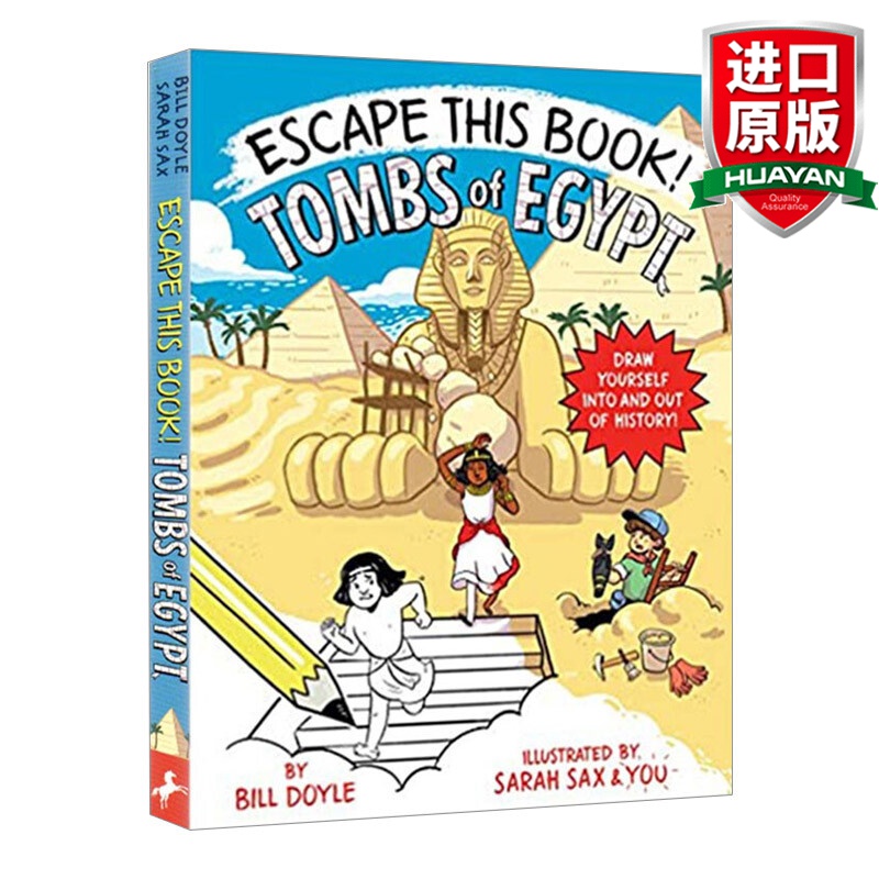 Escape This Book! Tombs of Egypt 英文原版 埃及古墓 英文版 进口英语原版书籍