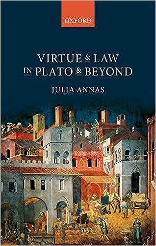 柏拉图的美德与法律 Virtue and Law in Plato and Beyond