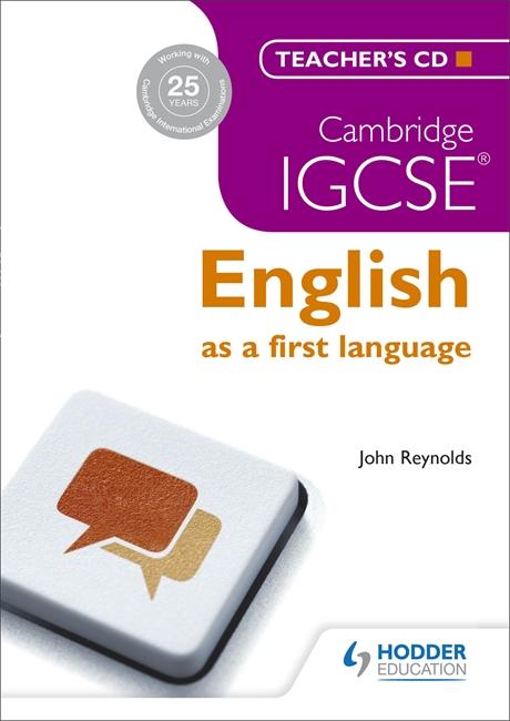 预售 Cambridge IGCSE English First Language Teacher's CD 3ed