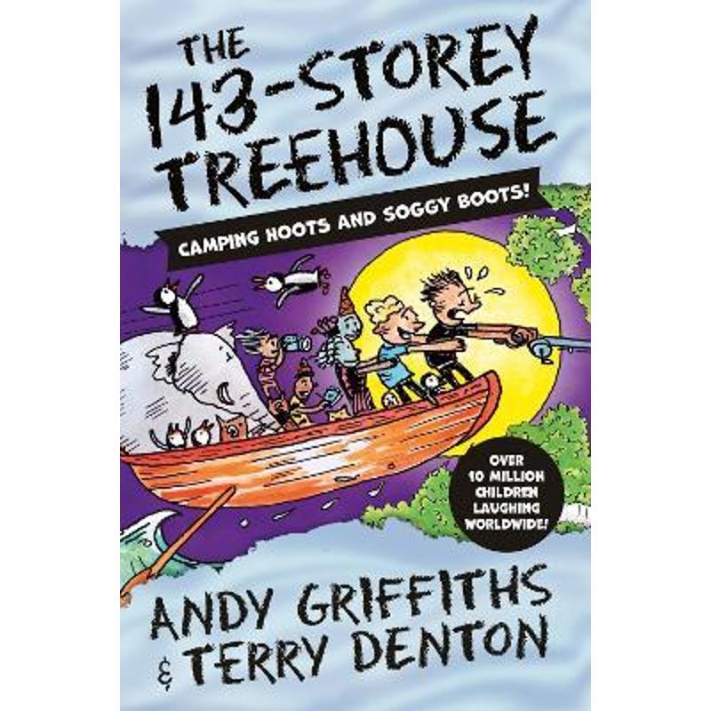 现货 143层树屋故事 英文原版The 143-Storey Treehouse 小屁孩树屋历险记 初级章节书 7-12岁 疯狂树屋历险记