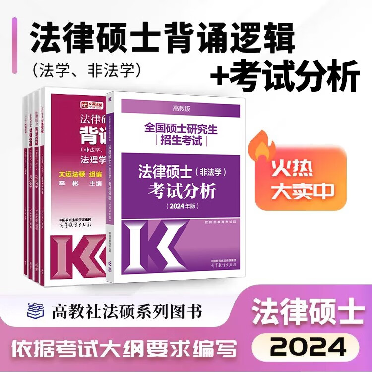 2024文运法硕 背诵逻辑 法硕背诵逻辑2024 法律硕士背诵逻辑 法硕联考 法硕法学非法学戴寰宇孙自立李彬王振霞 背诵宝典 背诵逻辑5册+考试分析（先发背诵）