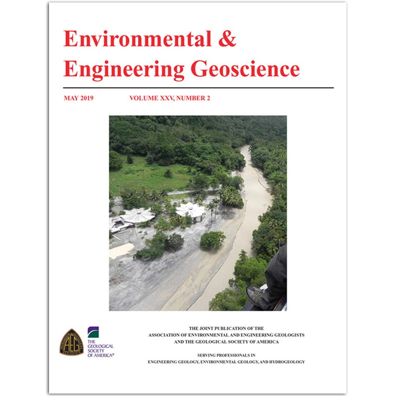【单期可选】Environmental&Engineering Geoscience 环境与工程地质 2019年5月刊
