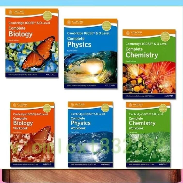 Cambridge igcse O Level Complete Chemistry biology physics A4彩印纸质chemistry课本