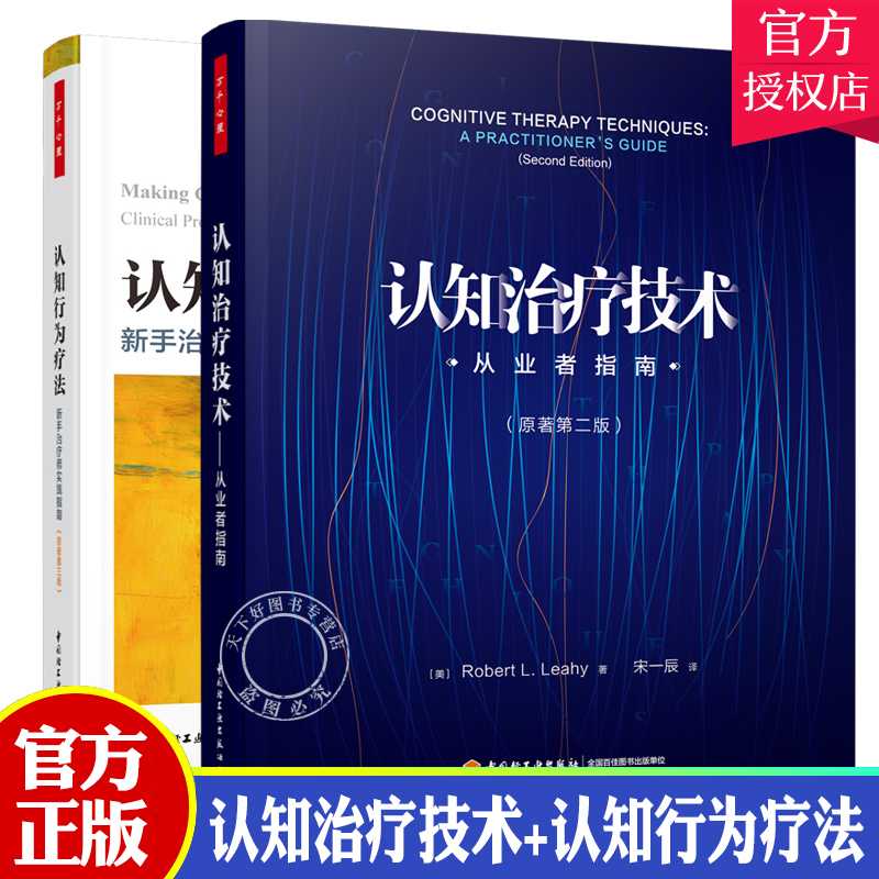 认知治疗技术+认知行为疗法 治疗师初涉咨询实践的指南 提供对咨询全过程的逐步化指导 中国轻