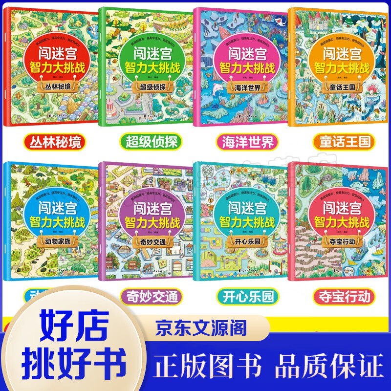 闯迷宫智力大挑战（全8册）