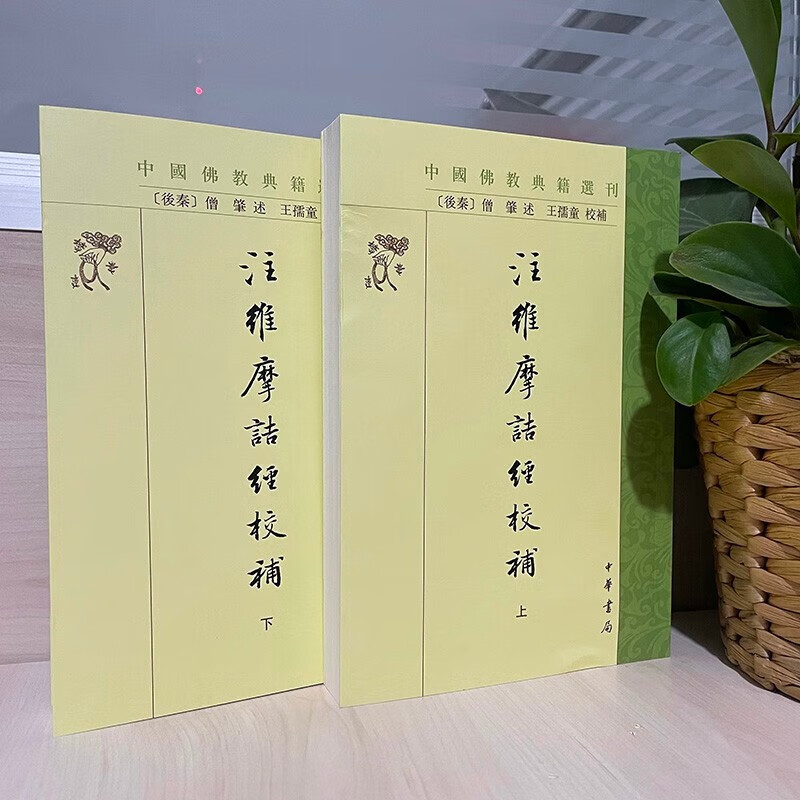 注维摩诘经校补 全2册（中国佛教典籍选刊） 僧肇 口述 王孺童 补校 中华书局