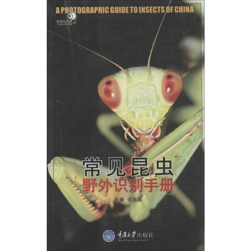 常见昆虫野外识别手册 张巍巍 主编 书籍