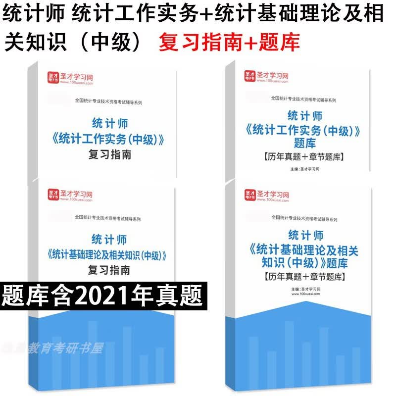 统计师中级统计工作实务统计基础理论及相关知识指南题库历年真题 复习指南+题库 全2科