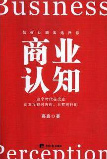 商业认知 高嘉, 马晓圣著 经济日报出版社