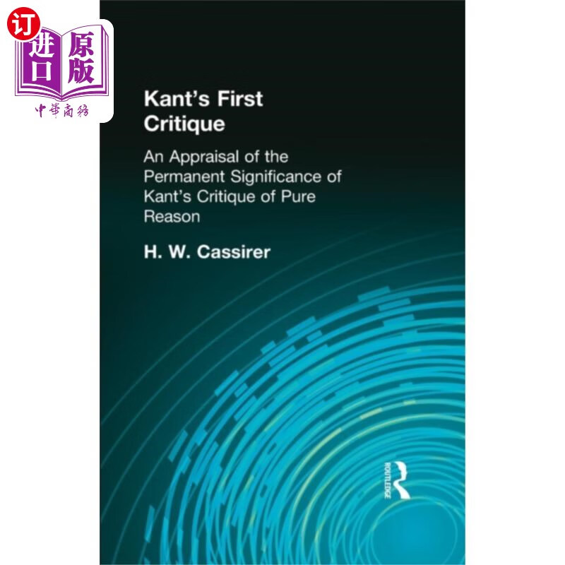 海外直订Kant's First Critique 康德的第一批判
