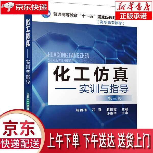 【新华畅销图书】化工仿真—实训与指导 杨百梅,刁香,赵世霞 主编 化学工业出版社