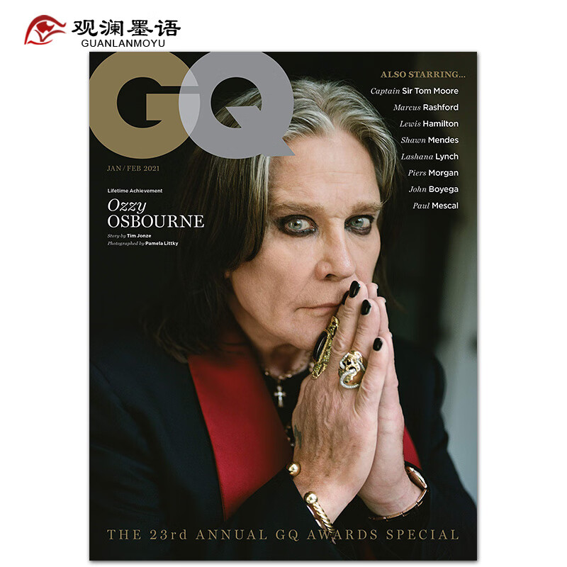 【单期可选】GQ 绅士 智族 2022年月刊 英国男士服饰时尚生活杂志 2021年1月刊
