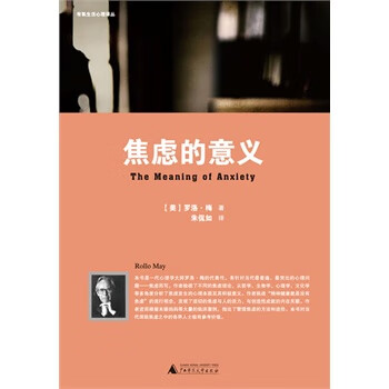 焦虑的意义 【美】罗洛?梅著,朱侃如 译【书】