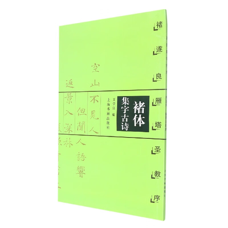 诸体集字古诗·褚遂良雁塔圣教序