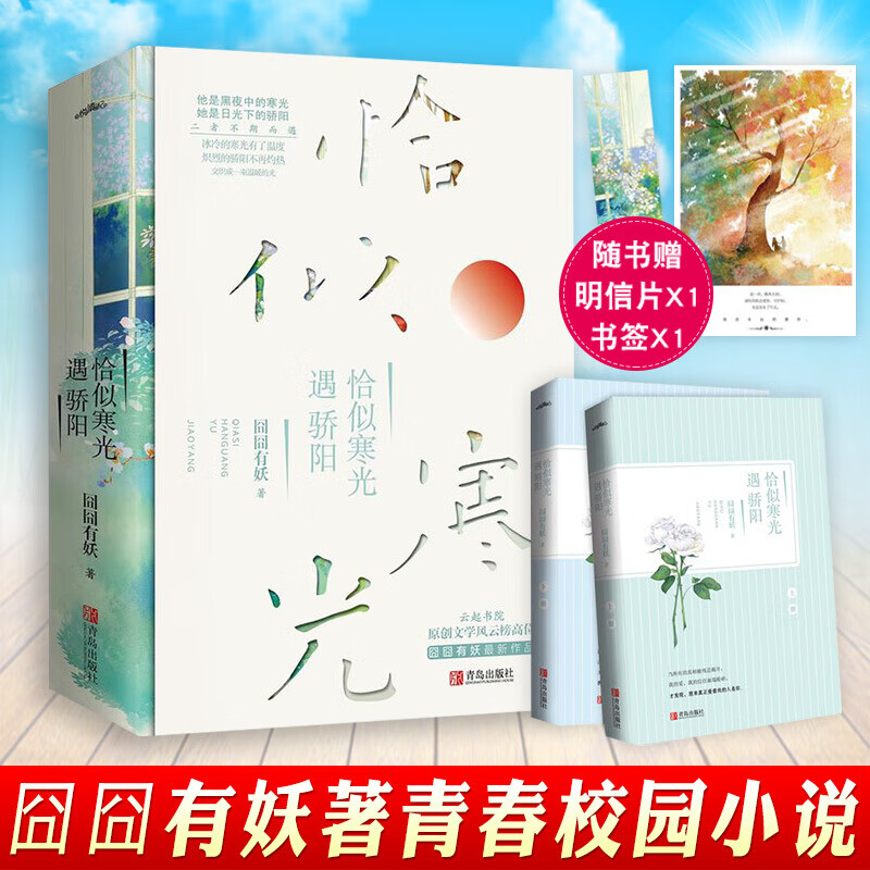 恰似寒光遇骄阳 囧囧有妖 青春校园爱情小说 言情小说女 书都市爱情甜宠文小说书 君子难维徐你万丈光芒好青春言情书k 书籍