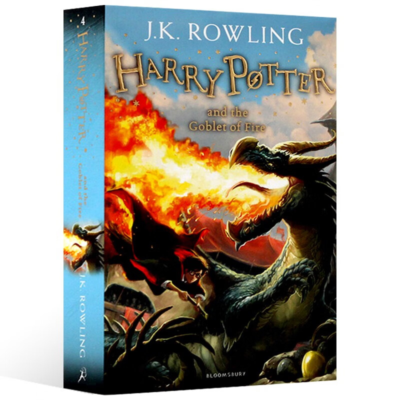 【送音频】哈利波特 英文原版 Harry Potter JK罗琳小说 英文版 儿童奇幻小说 哈利波特4与火焰杯