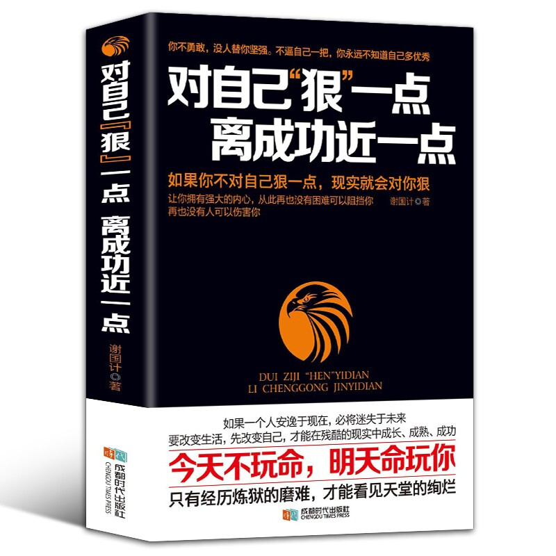 对自己狠一点,离成功近一点 成功励志书籍
