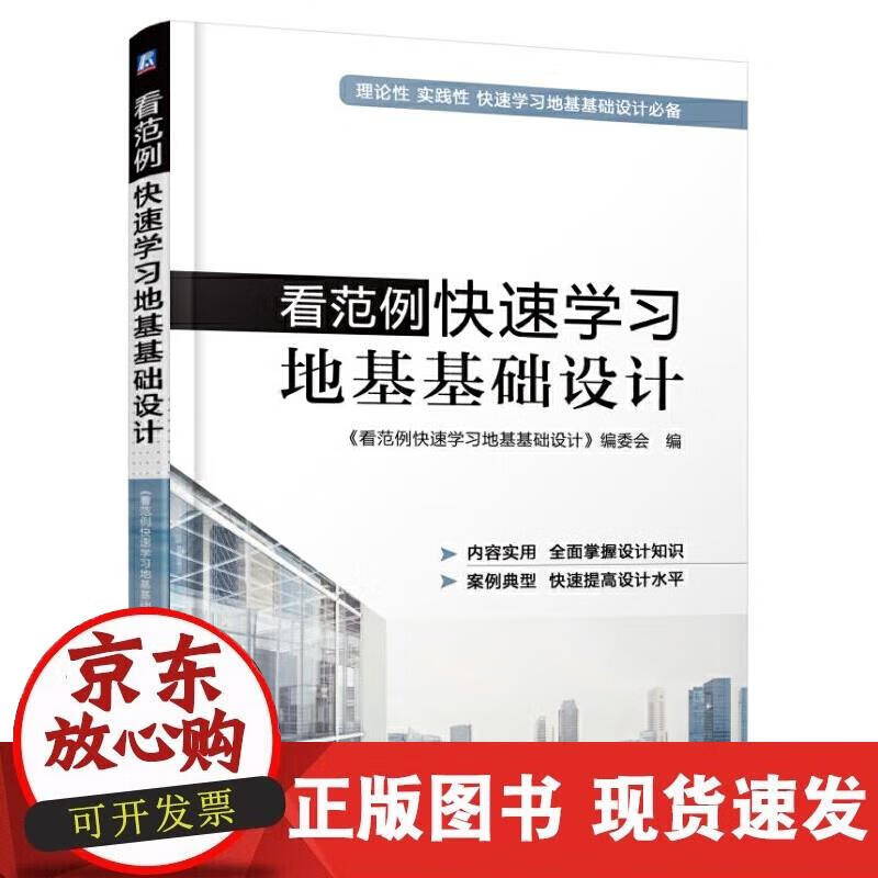 【现货】看范例快速学习地基基础设计