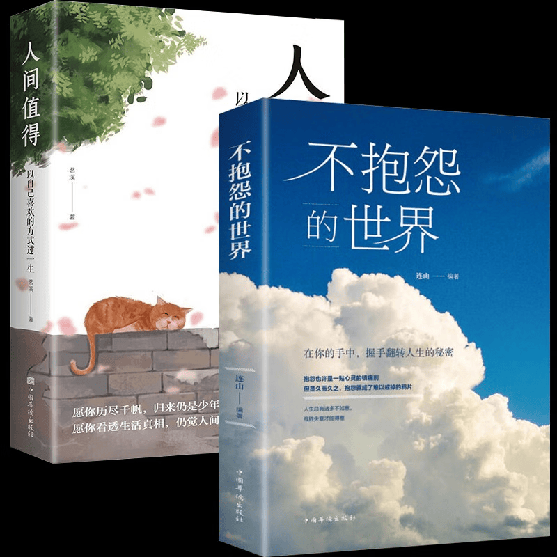 不抱怨的世界 现货 正能量青春文学成功励志自我心态调节书籍 不抱怨的世界+人间值得