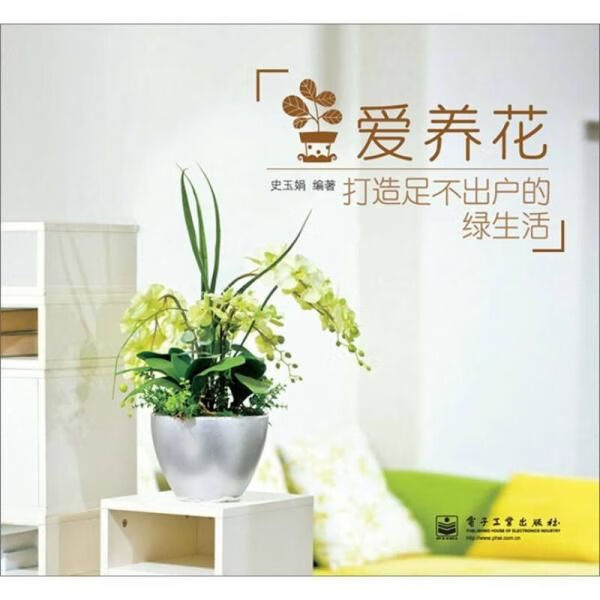 爱养花：打造足不出户的绿生活全彩9787121171420