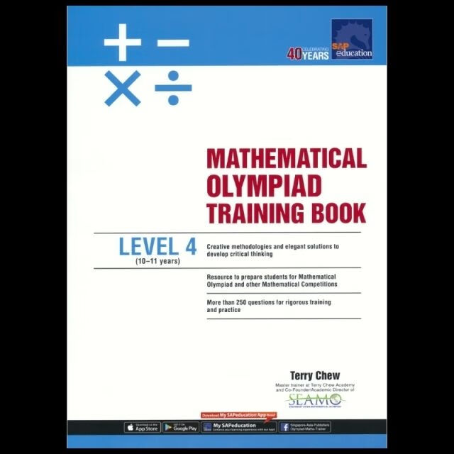 SAP Mathematical Olympiad Training Book Level 1-6阶奥林匹克 4