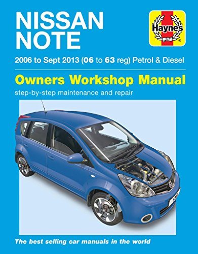 Nissan Note Petrol & Diesel (06 - Sept 13) 06 to 63 Haynes Repair Manual
