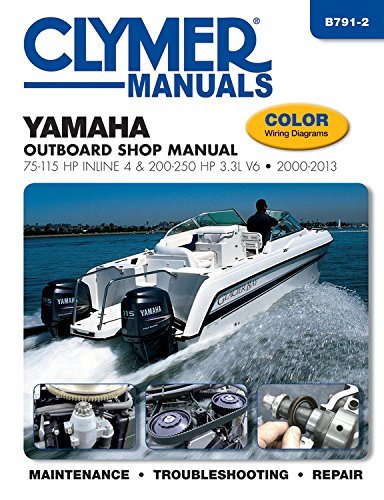 Yamaha Four-Stroke Outboards 75-115 HP Inline 4 & 200-250 HP 3.3L V6 2000-2013