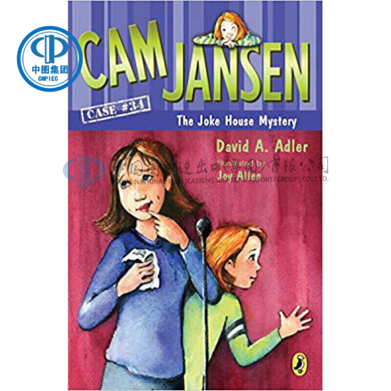 预售 CAM Jansen and the Joke House Myster...