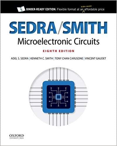Microelectronic Circuits